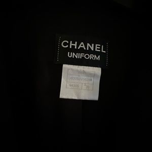 CHANEL | Jackets & Coats | Channel Uniform Suit Blazer | Poshmark